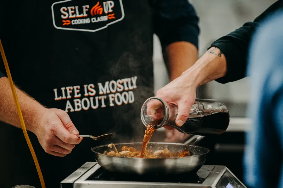 Team Building Cooking Challenge in Boston | Selfup Mystery Basket Clash ...